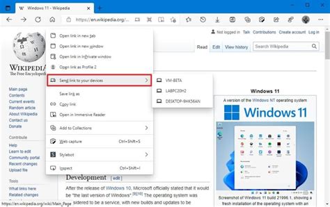 How To Send Tabs To Other Devices With Microsoft Edge On Windows 10 Pureinfotech
