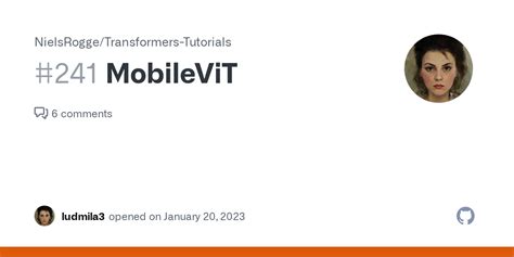 mobilevit · issue 241 · nielsrogge transformers tutorials · github