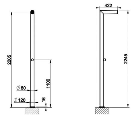 Стойка для уличного душа Gessi 63201 цена от 335 139 ₽ в интернет ...