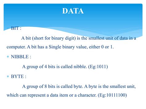 Basic Terms Used In Microprocessor Pptx Computing Technology