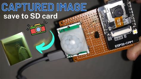 How To Make ESP32 Cam As Flash Camera Saved In SD Card YouTube