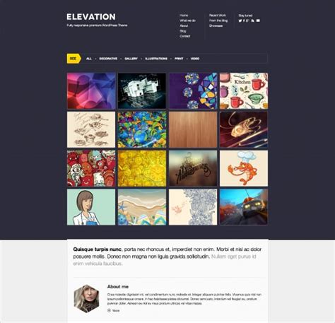 17 Portfolio Php Themes And Templates