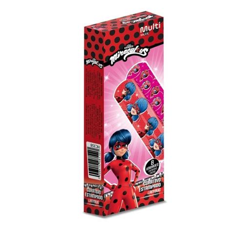 Curativo Estampado Miraculous Lady Bug Multi Saude