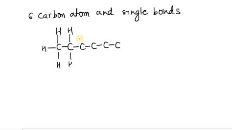 Solveddraw The Structure For A Hydrocarbon That Has A Chain Of Six