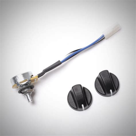 12v Variable Potentiometer Switch Assembly W 2 Knobs Sku Scprp6216