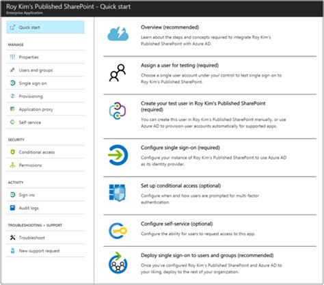 Azure Ad Application Proxy With A Claims Aware Web App Part 3 Roy