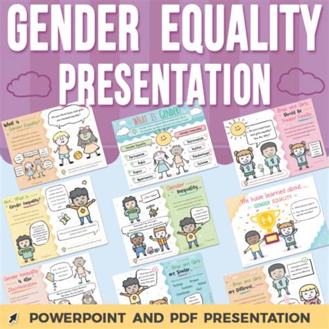Gender Equality PowerPoint Presentation Made By Teachers