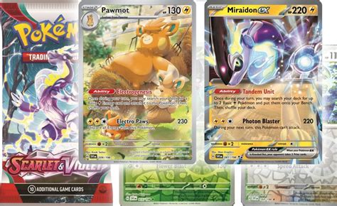Scarlet And Violet Booster Pack Configuration Finally Revealed Major