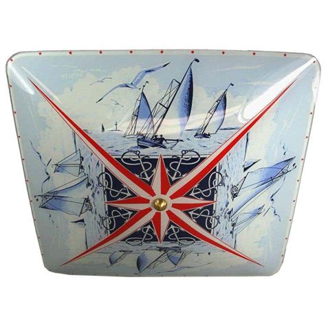Nautical Compass Ceiling Light At 1stdibs