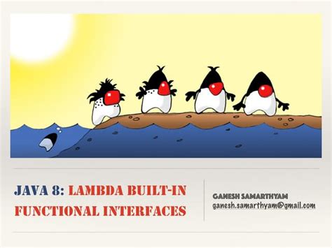Java 8 Lambda Built In Functional Interfaces Pdf Programming