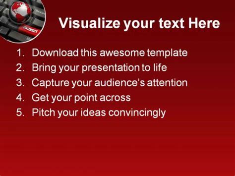 Global Connectivity Computer Powerpoint Templates And Powerpoint