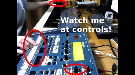 Uplifting Trance using Yamaha AN1x and Rm1x - YouTube