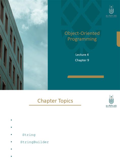 Chapter09lecture4 Pdf String Computer Science Integer