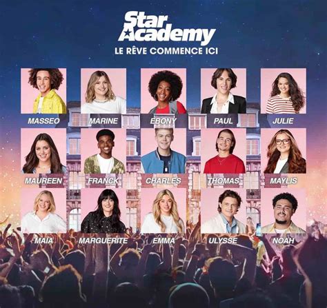 Star Academy 2024 : découvrez les 15 élèves de la nouvelle promotion ...
