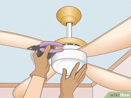 How To Replace A Light Bulb In A Ceiling Fan Easy Methods