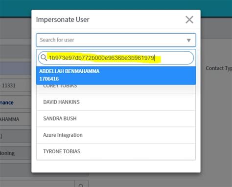 impersonate using sysid servicenow community