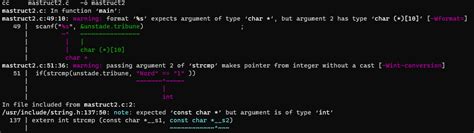 C Pointer Warning That I Dont Understand Stack Overflow