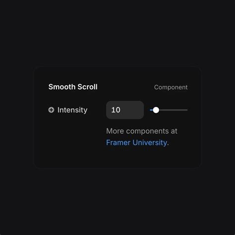 How To Add Smooth Scroll To Your Framer Website — Framer University Blog