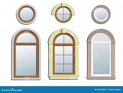 Classical Window Stock Illustrations 7 794 Classical Window Stock