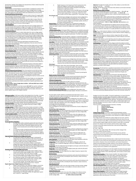 Analog Merged Pdf Bipolar Junction Transistor Rectifier