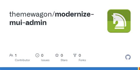 Github Themewagonmodernize Mui Admin