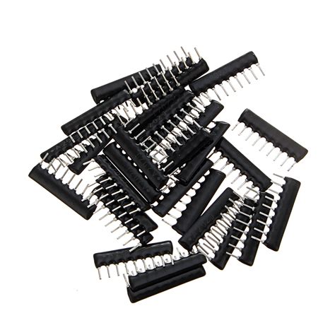 New 30pcs 9pin Resistor Network Array 2k Ohm A202j 2kr Dip Exclusion