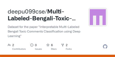 Github Deepu099cse Multi Labeled Bengali Toxic Comments