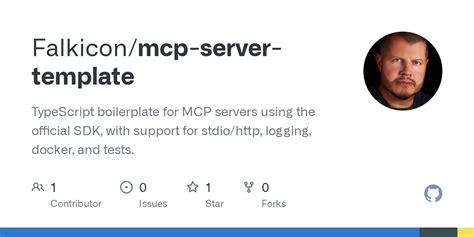 Github Falkicon Mcp Server Template Typescript Boilerplate For Mcp Servers Using The Official