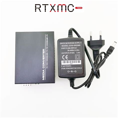 SFP Fiber Media Converter RJ45 Gigabit Media Conve Grandado