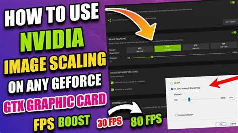 How To Use Nvidia Image Scaling On Gtx 1060 Graphic Card Or Any Gtx Graphic Card Nis Youtube