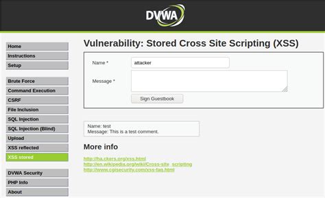 Dvwa 웹 보안 실습3 Xss Cross Site Scripting 공격
