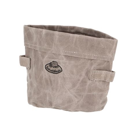 Waxed Canvas Storage Container Small Esschert Design Usa
