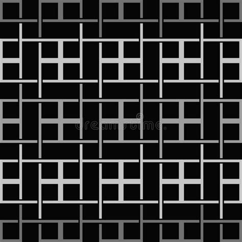 Seamless Abstract Geometric Pattern Stock Illustration Illustration