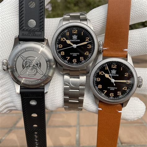 STEELDIVE Часы наручные Наручные SD1906 V3, Dive Pilot ...