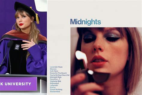 Taylor Swift Teased Midnights Lyrics In Nyu Speech