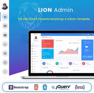 Responsive Bootstrap Admin Dashboard Template With Admin Panel