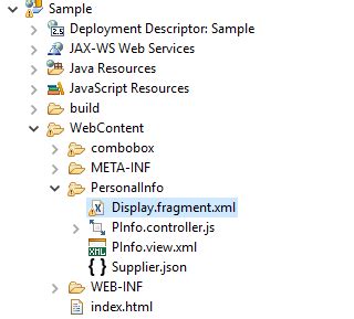 SAP UI Starters Display Simple Form SAPUI