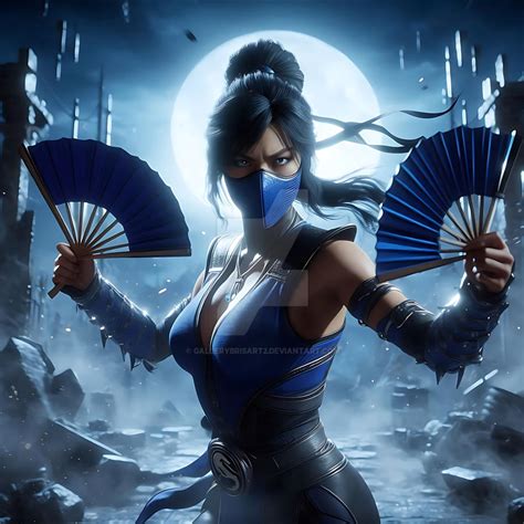 Mortal Kombat Kitana By Gallerybrisart2 On Deviantart