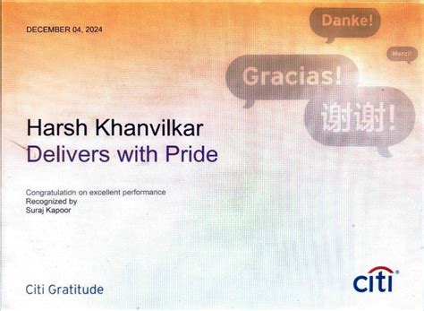 Gratitude Citi Leadershipprinciples Wetakeownership Wedeliver