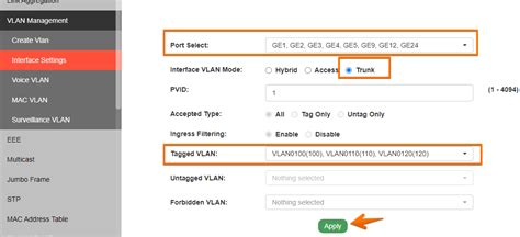 Router And Switch Vlan Setup Draytek