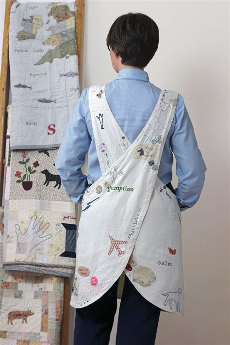 Artisan Apron Pattern Make And Embellish Your Own Crossover Etsy Uk