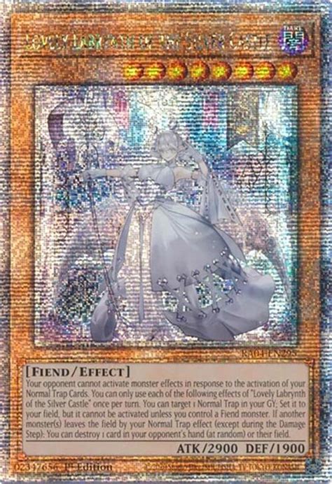 Lovely Labrynth Of The Silver Castle Quarter Century Secret Rare Ra04