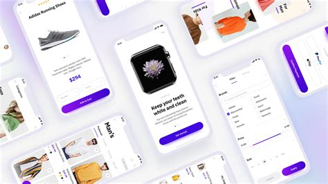 Mobile Ui Mockup Behance
