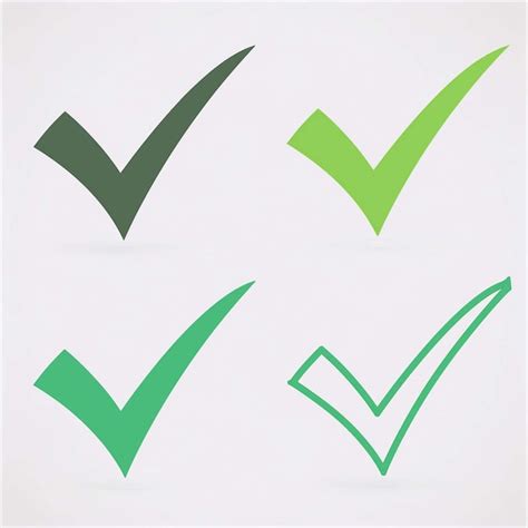 Premium Vector A Green And White Checklist On A White Background