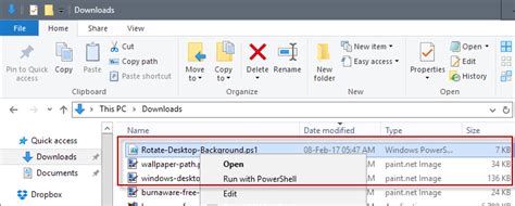 Lightweight Powershell Windows Desktop Background Rotator Script GHacks Tech News