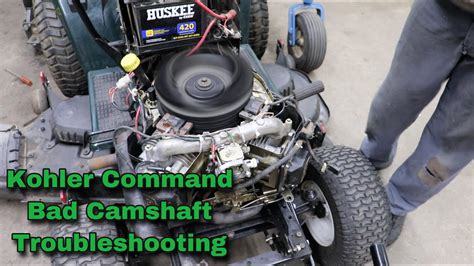 Troubleshooting: Bad Camshaft Kohler Command - YouTube