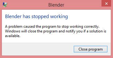 SOLVED Blender Keeps Crashing On PC Driver Easy