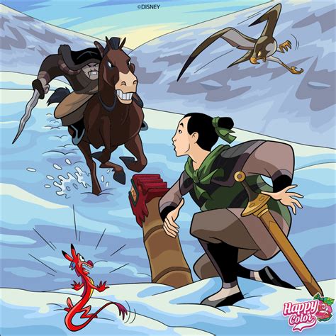 Mulan Vs Shan Yu By Seanchow806 On Deviantart