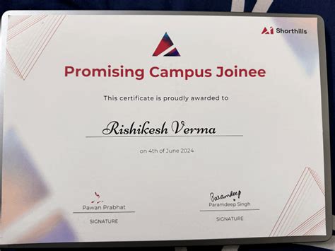 Rishikesh Verma On Linkedin Shorthillsai Generativeai Workanniversary Growth