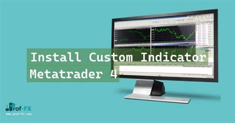 How To Install Metatrader 4 Custom Indicators Prof Fx